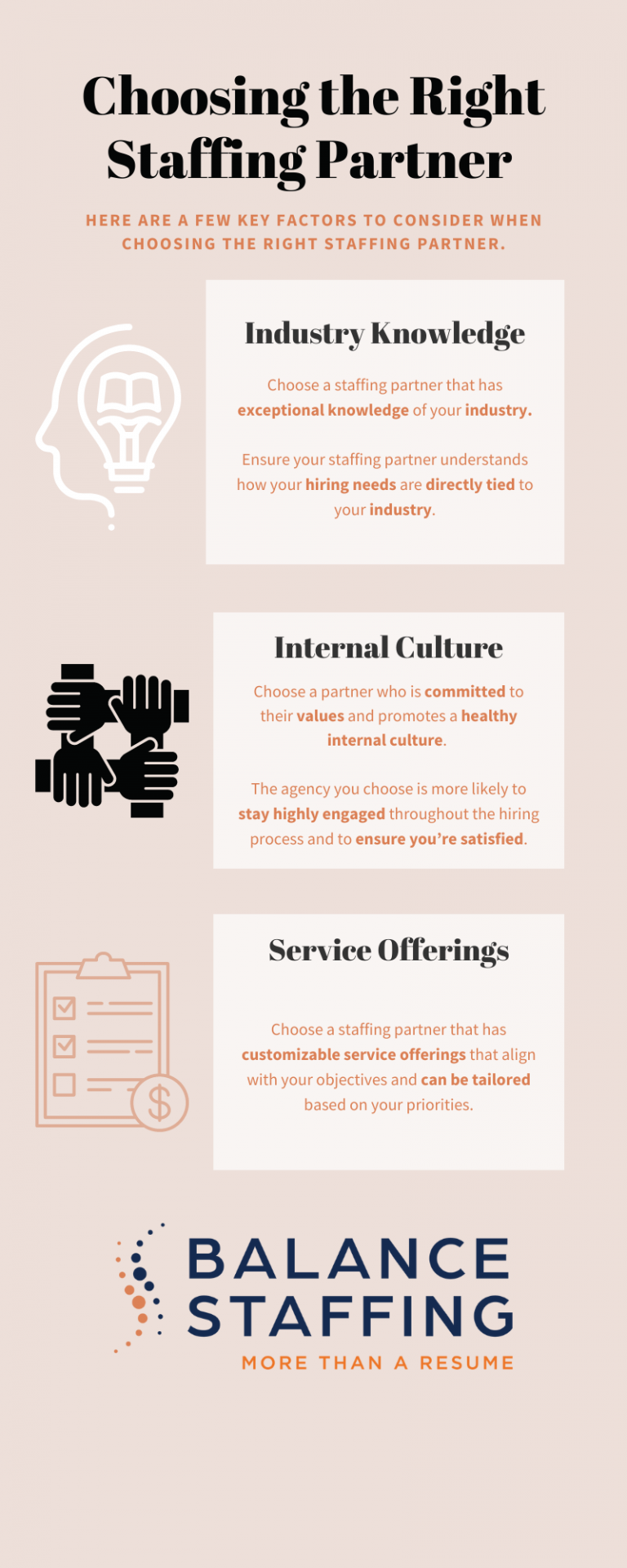 How to Choose the Right Staffing Agency Partner - Balance staffing